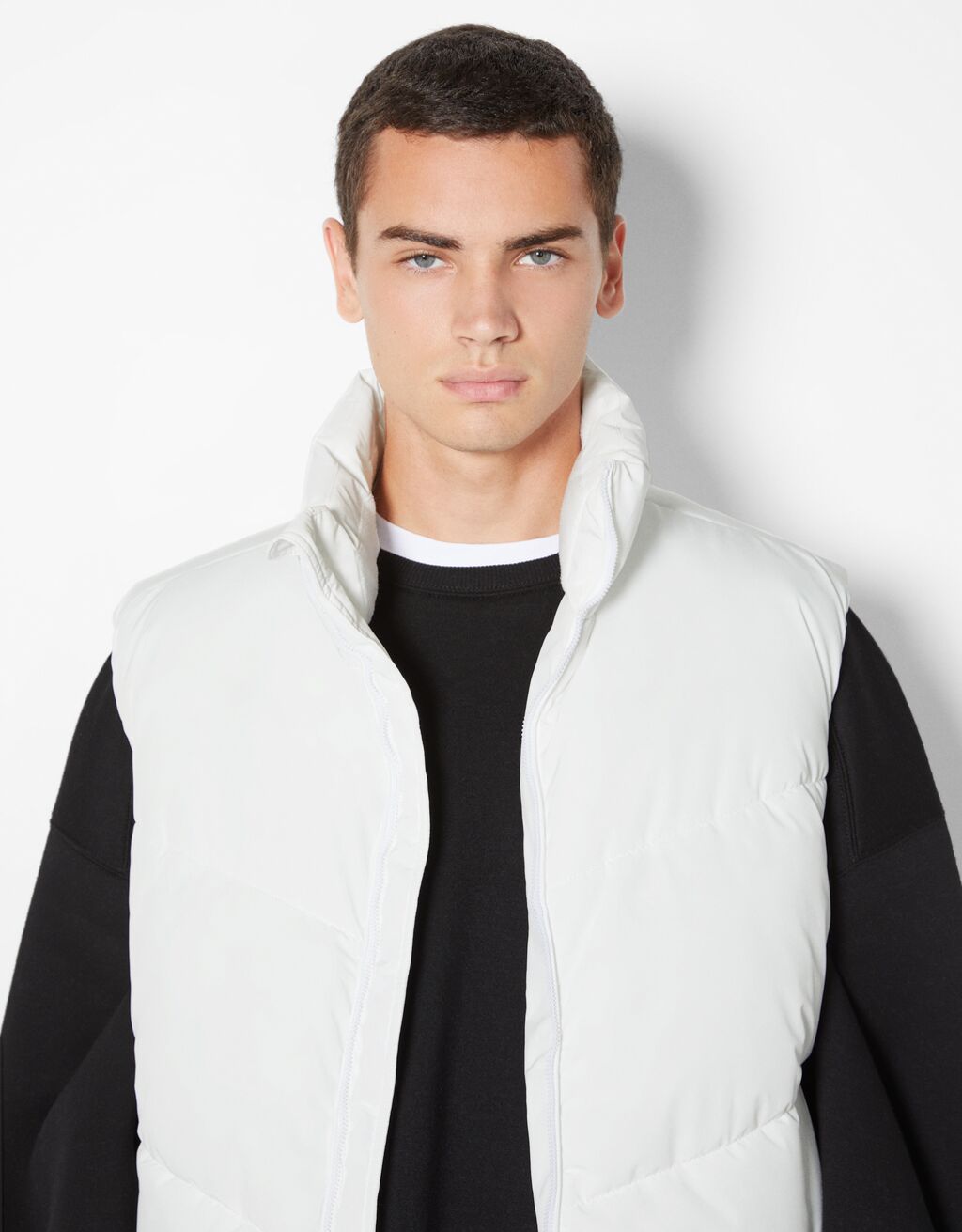 Puffy Bodywarmer Heren Bershka Puffy Bodywarmer Heren Bershka
