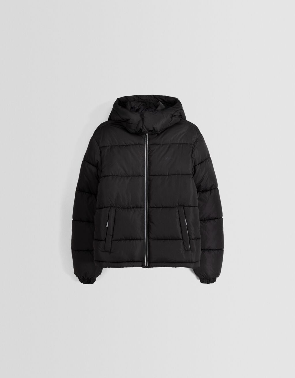 Puffer jacket with hood - Men | Bershka