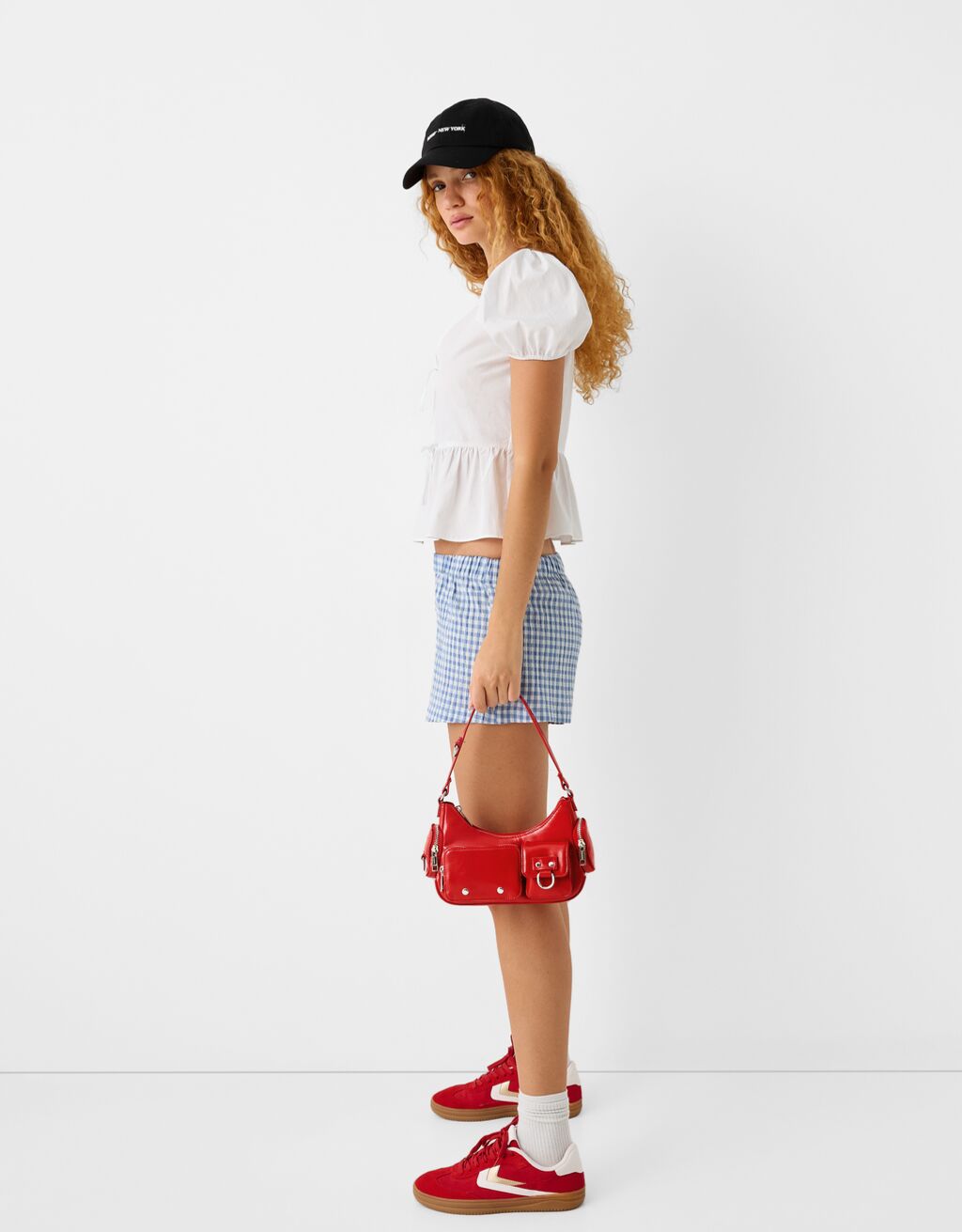Multi-pocket shoulder bag - BSK Teen | Bershka