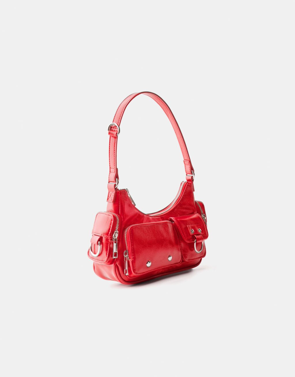 Multi-pocket shoulder bag - BSK Teen | Bershka