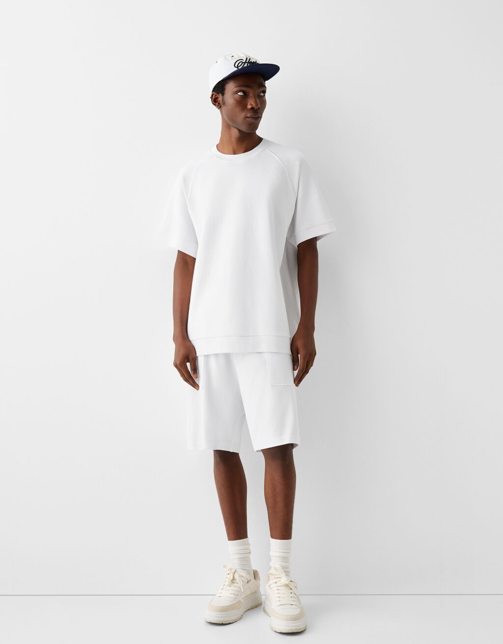 Interlock boxy fit short sleeve T-shirt - Men | Bershka