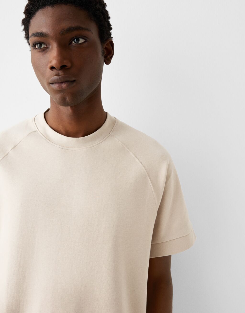 Interlock boxy fit short sleeve T-shirt - Men | Bershka