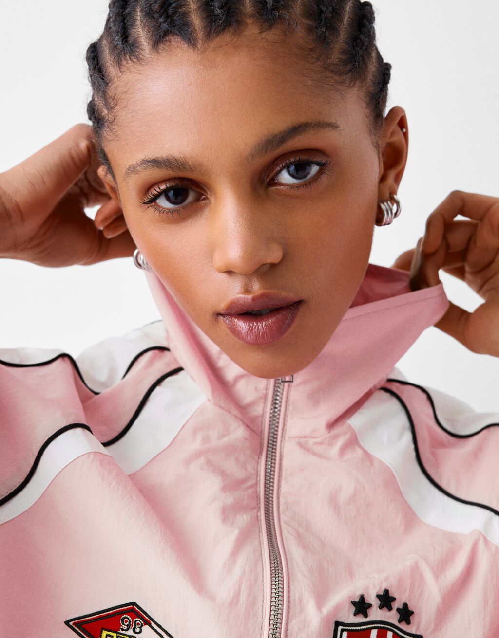 Lightweight technical team jacket - Women | Bershka