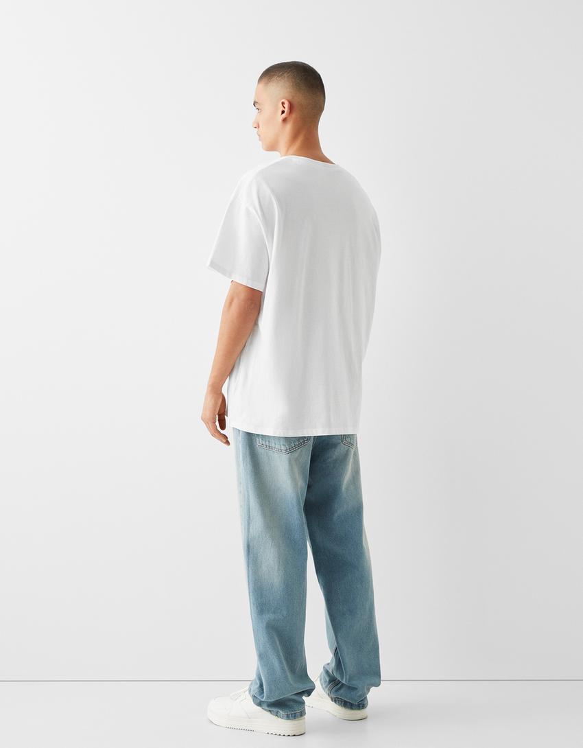 Inside Out 2 oversize T-shirt with short sleeves - Women | Bershka