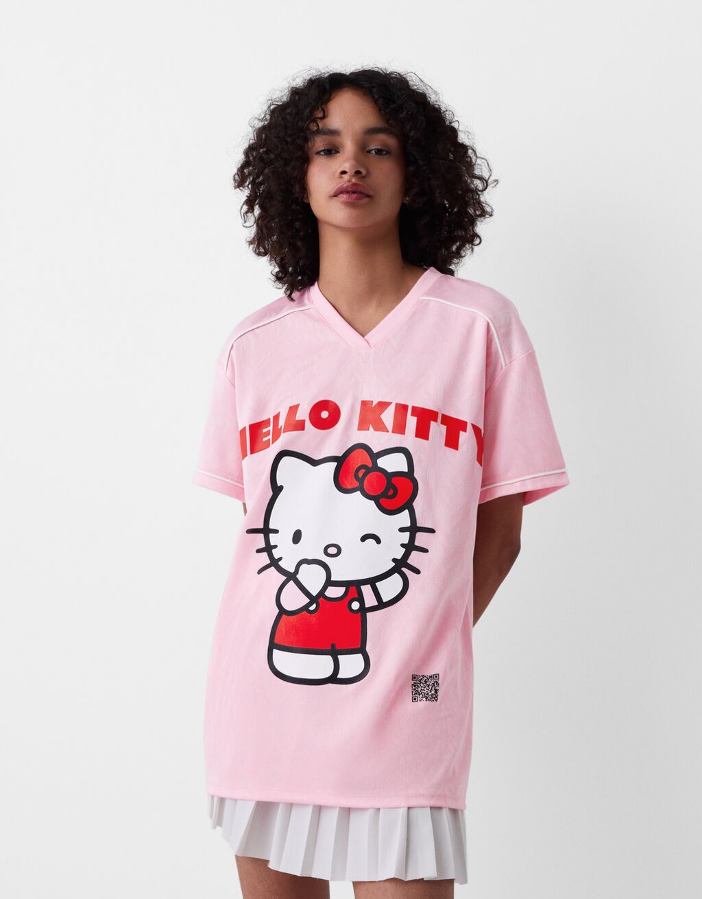 Koszulka sporty z krótkim rękawem Hello Kitty Mania - BSK Teen | Bershka