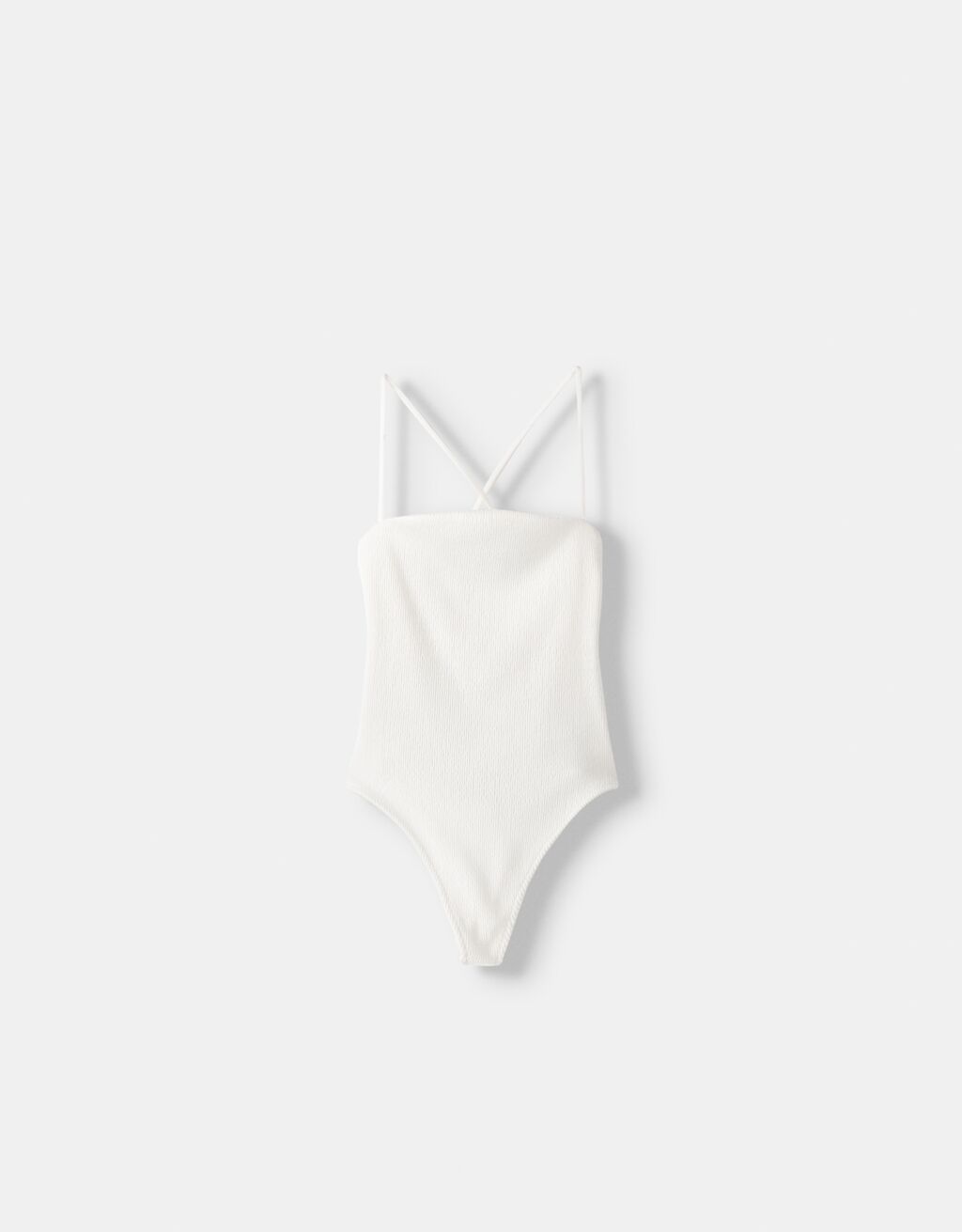 Body rib cu bretele - Femei | Bershka