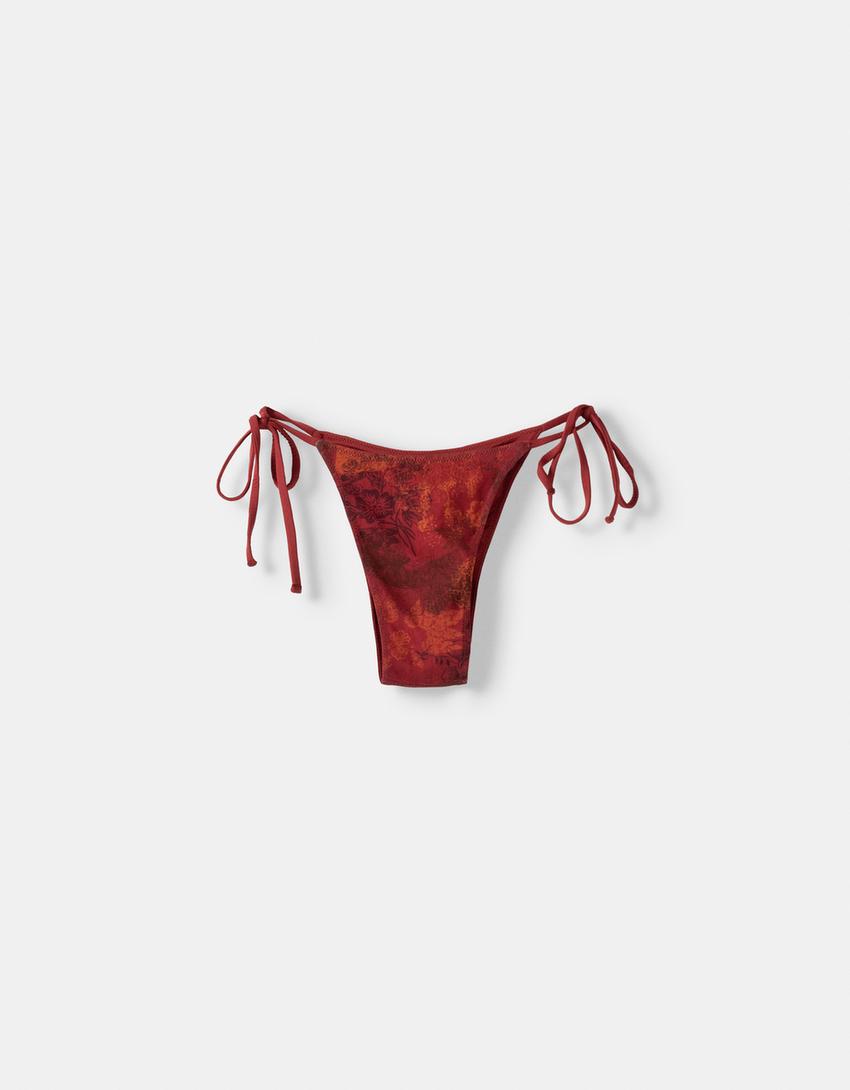 Mesh Bikini Bottoms Women Bershka