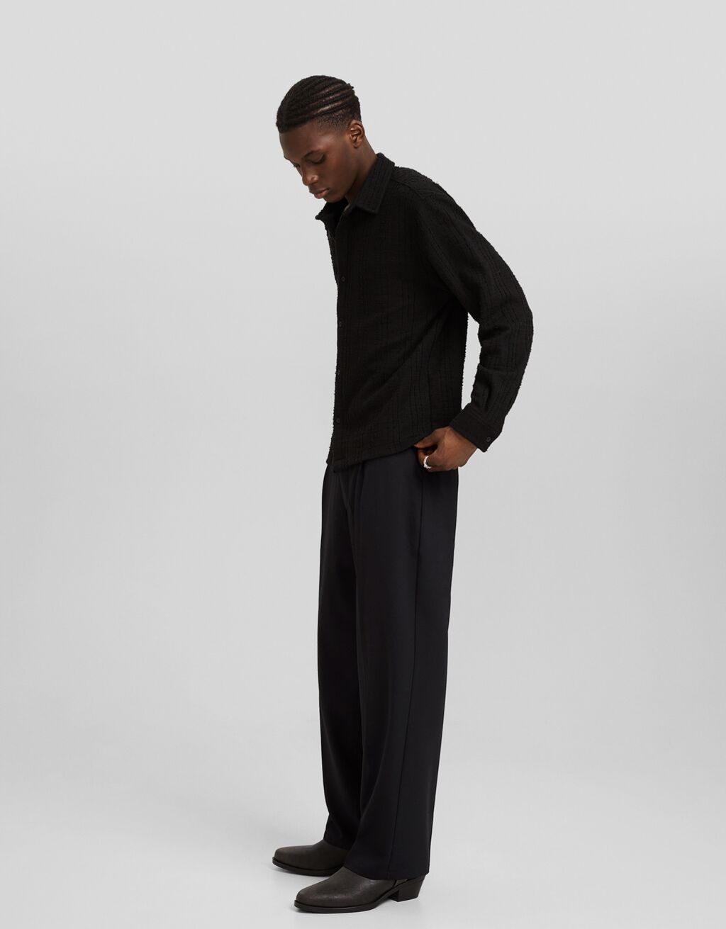Tailored Baggy Pantolon Erkek Bershka Tailored Baggy Pantolon Erkek Bershka