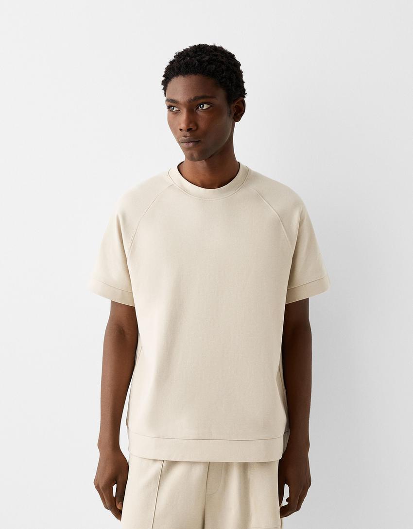 Interlock boxy fit short sleeve T-shirt - Men | Bershka