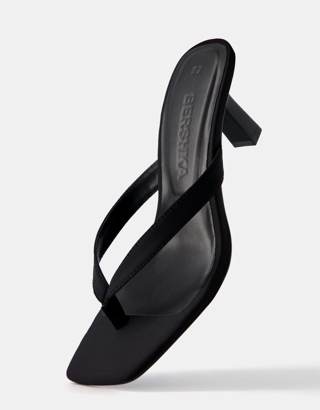 Kitten heel mule sandals. - Women | Bershka