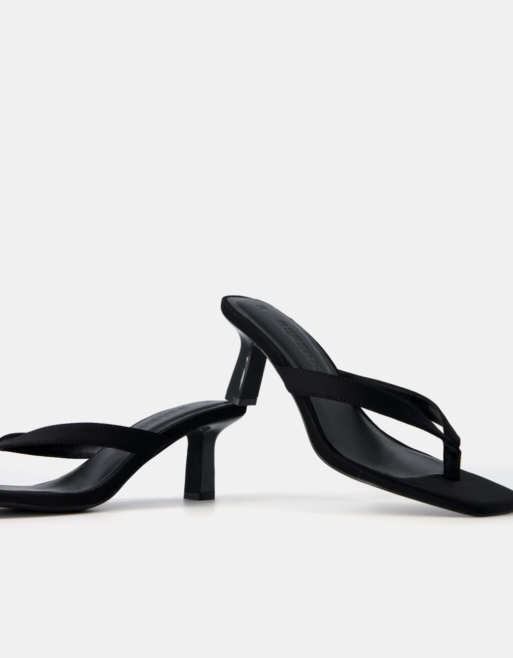 Kitten heel mule sandals. - Women | Bershka