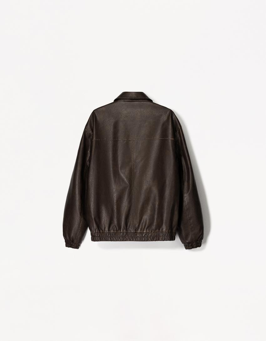 Blouson similicuir - Homme | Bershka