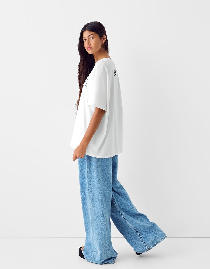 Inside Out 2 short sleeve print T-shirt - Women | Bershka