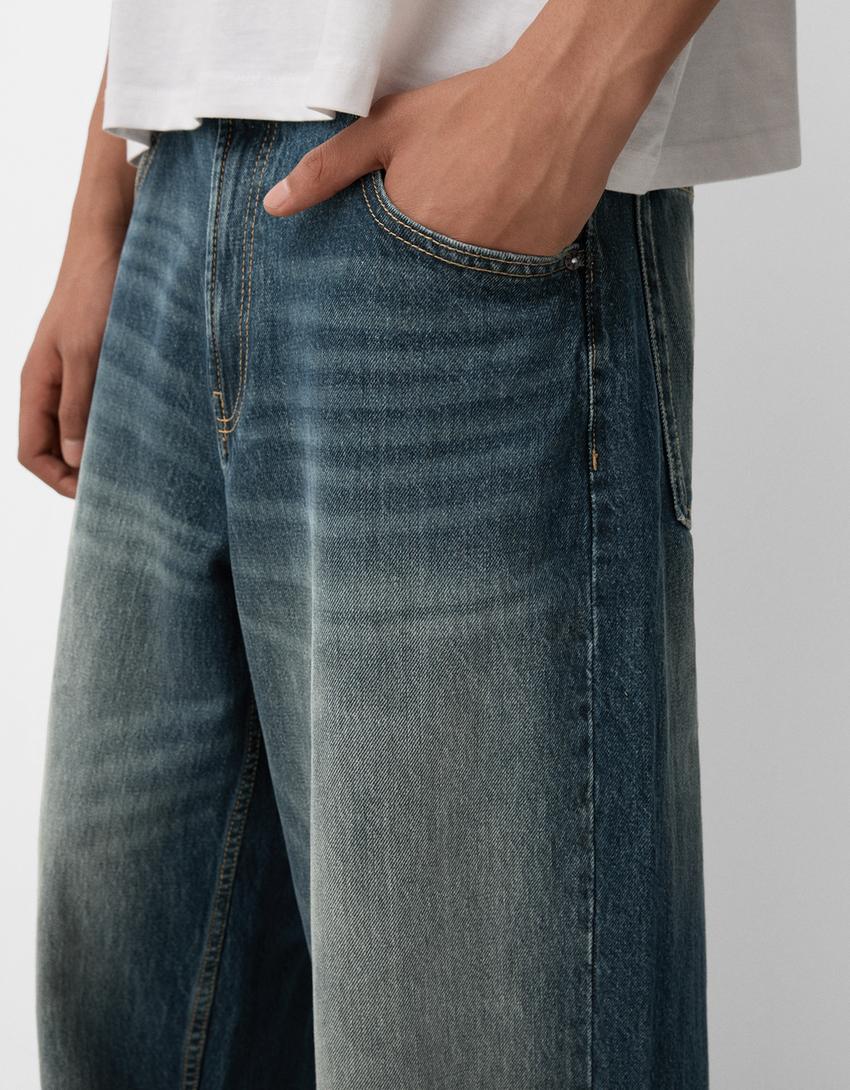 Super Baggy Jeans Men Bershka