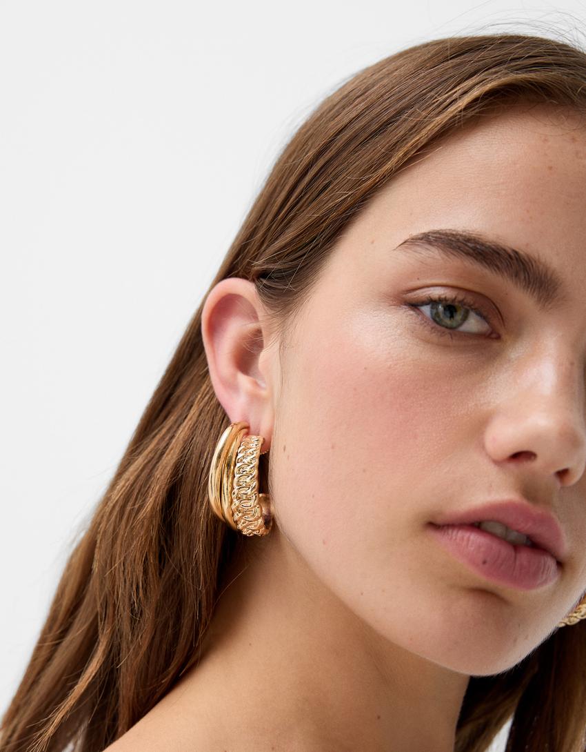 Pako me 3 palë vathë rrethor - Signature Edition - BSK Teen | Bershka