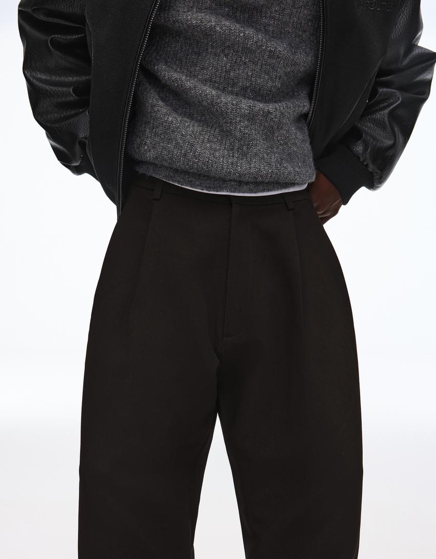 Pantalon super baggy tailoring - Homme | Bershka