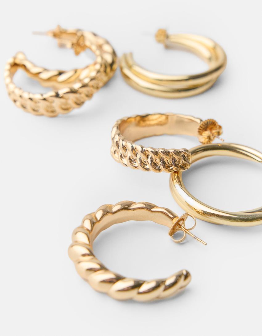 Pako me 3 palë vathë rrethor - Signature Edition - BSK Teen | Bershka