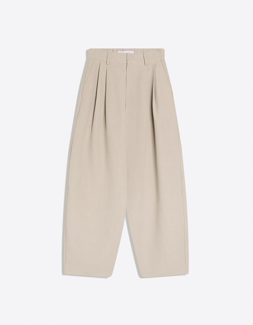 Pantalon super baggy tailoring - Homme | Bershka