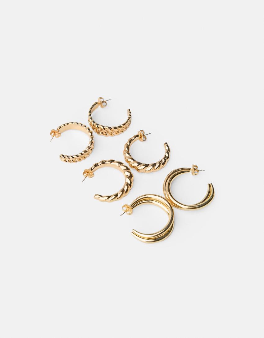 Pako me 3 palë vathë rrethor - Signature Edition - BSK Teen | Bershka