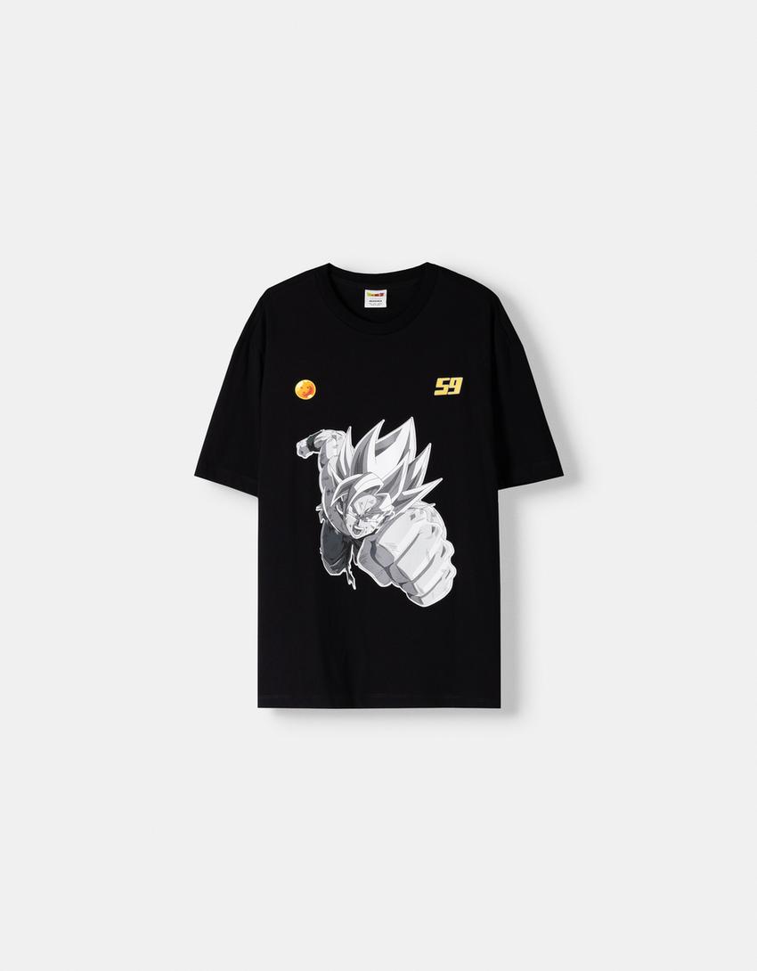 Dragon Ball relaxed fit print short sleeve T-shirt - Men | Bershka