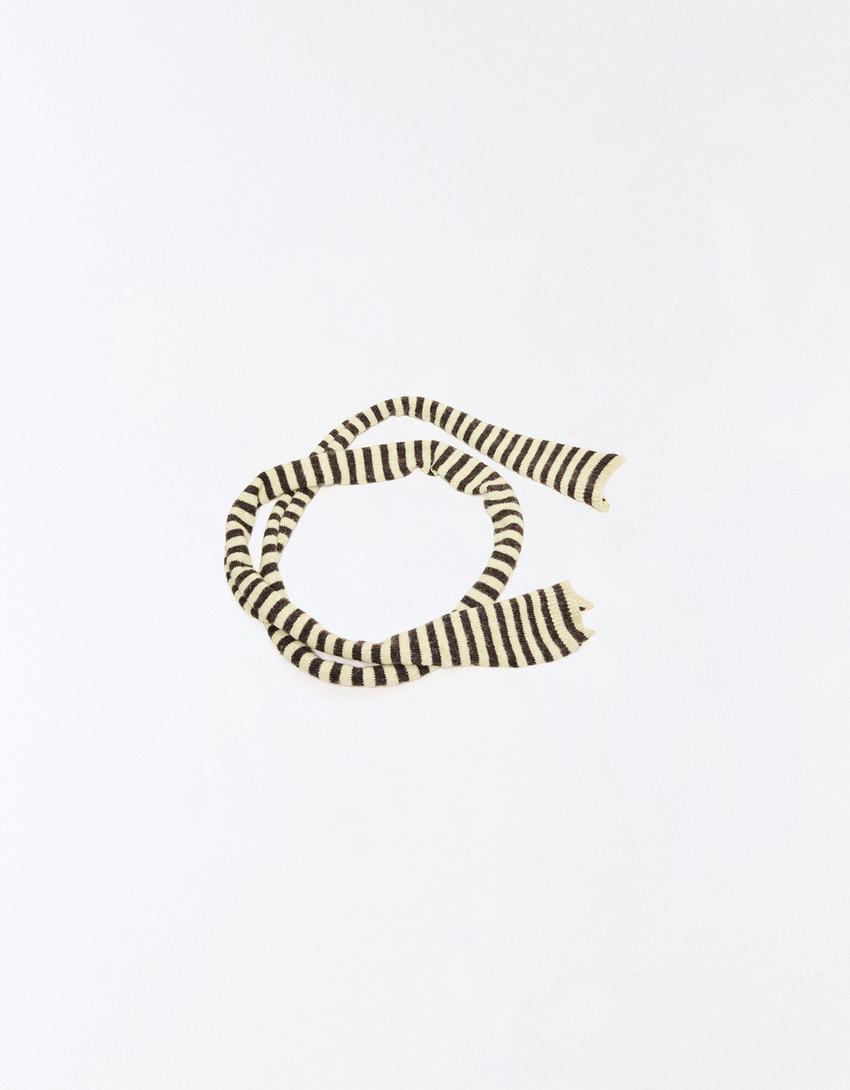 Extra-long print scarf - Women | Bershka