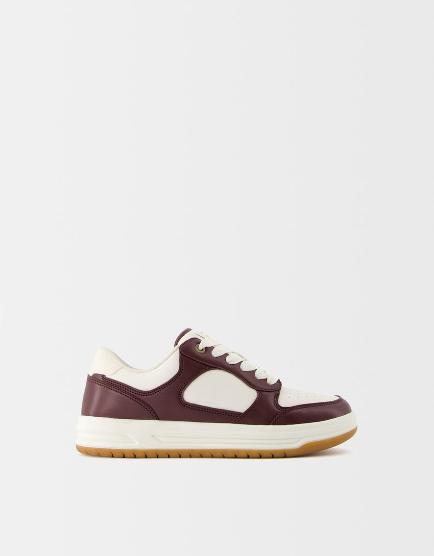 Sapatilhas Combinadas Mulher Bershka