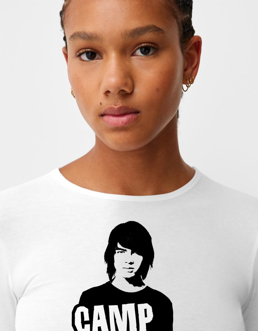Camp Rock long sleeve T-shirt - Women | Bershka